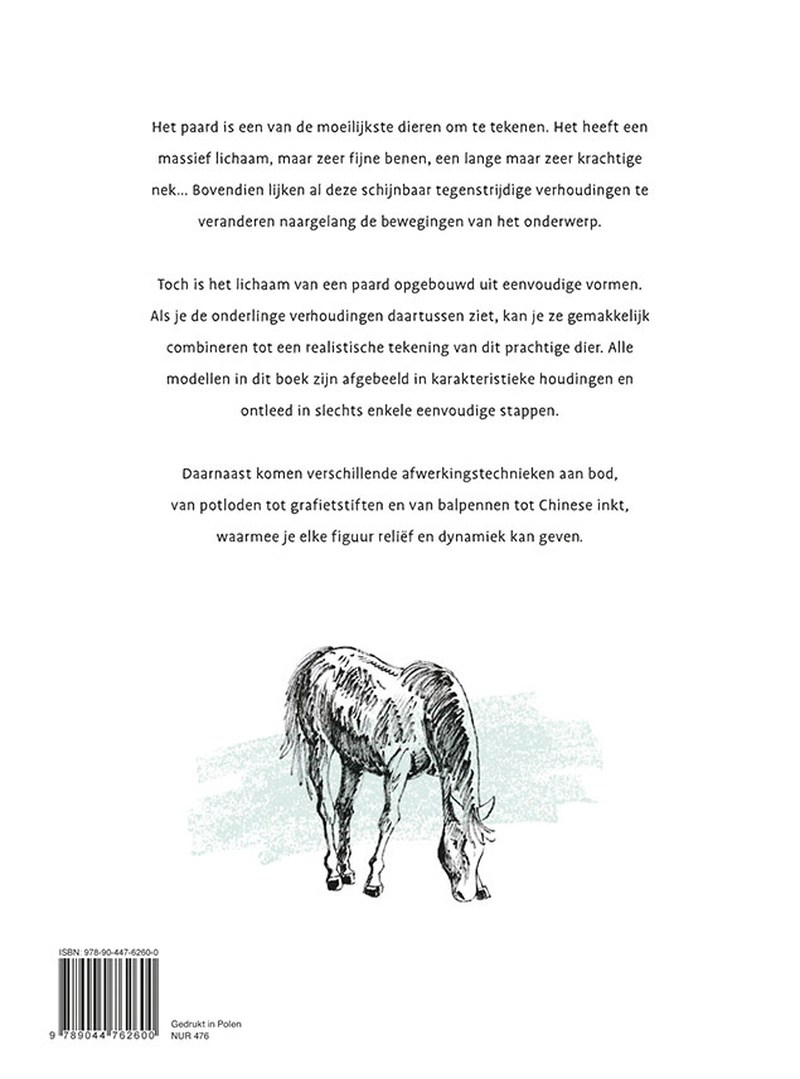 Stap voor stap paarden leren tekenen - HB webshop